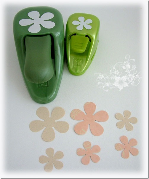 All my sketches: Punched Flower Tutorial